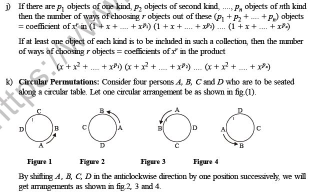 CBSE Class 11 Permutation and Combinations Worksheet F CBSE Class 11 Permutation and Combinations Worksheet F
